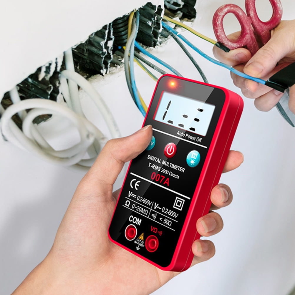 MEIBUTYUP Digital Multimeter Electrical Tester with Backlit Pen Style ...