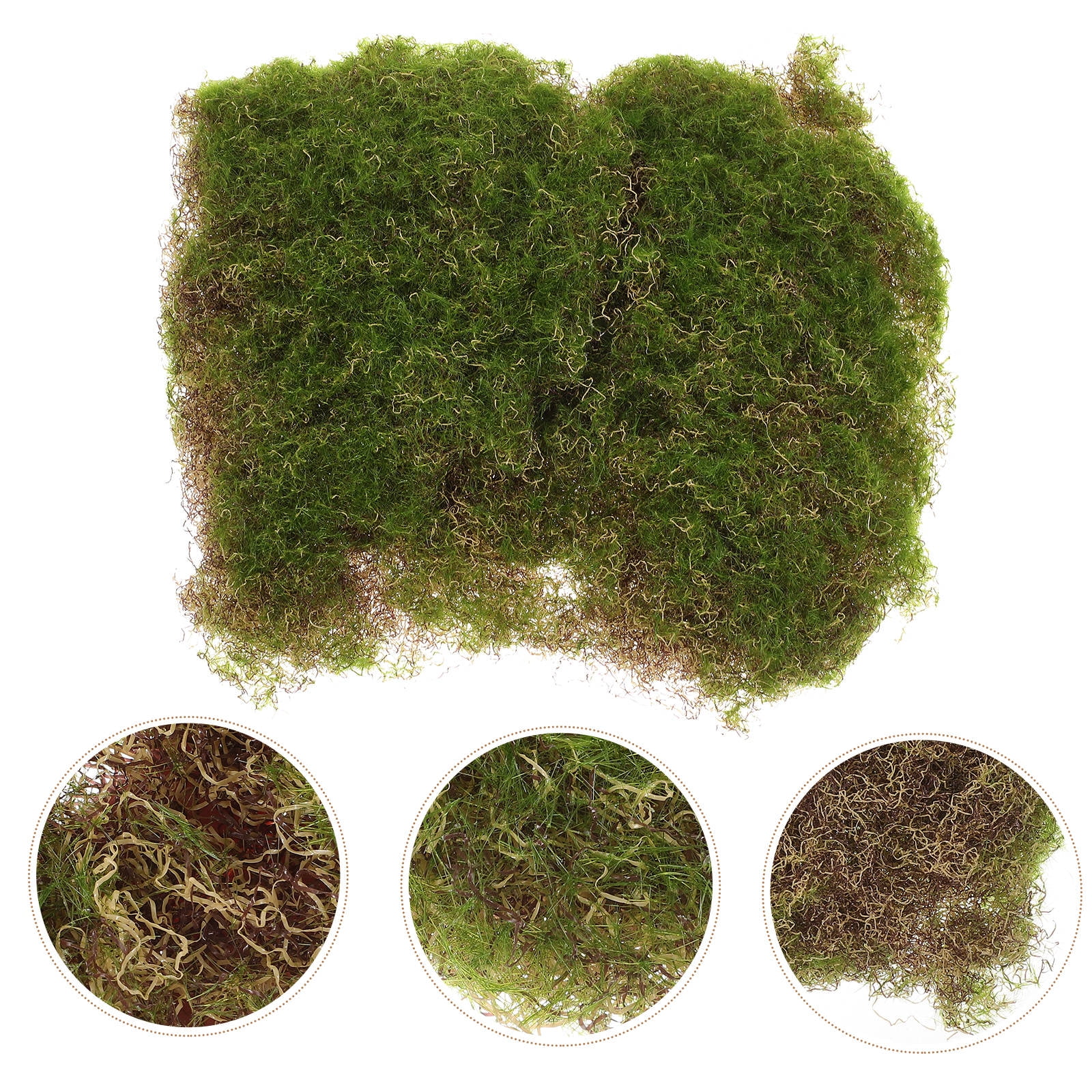 MEIBUTYUP Artificial Moss for Crafting Green 1Set - Walmart.com