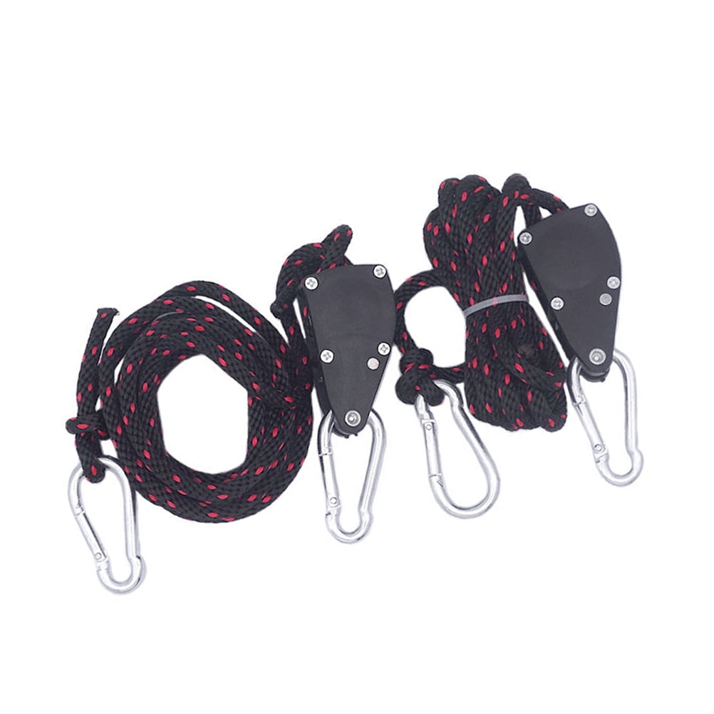 MEIBUTYUP Fashion Lifting Rope with Metal and Plastic Pulley Fully ...