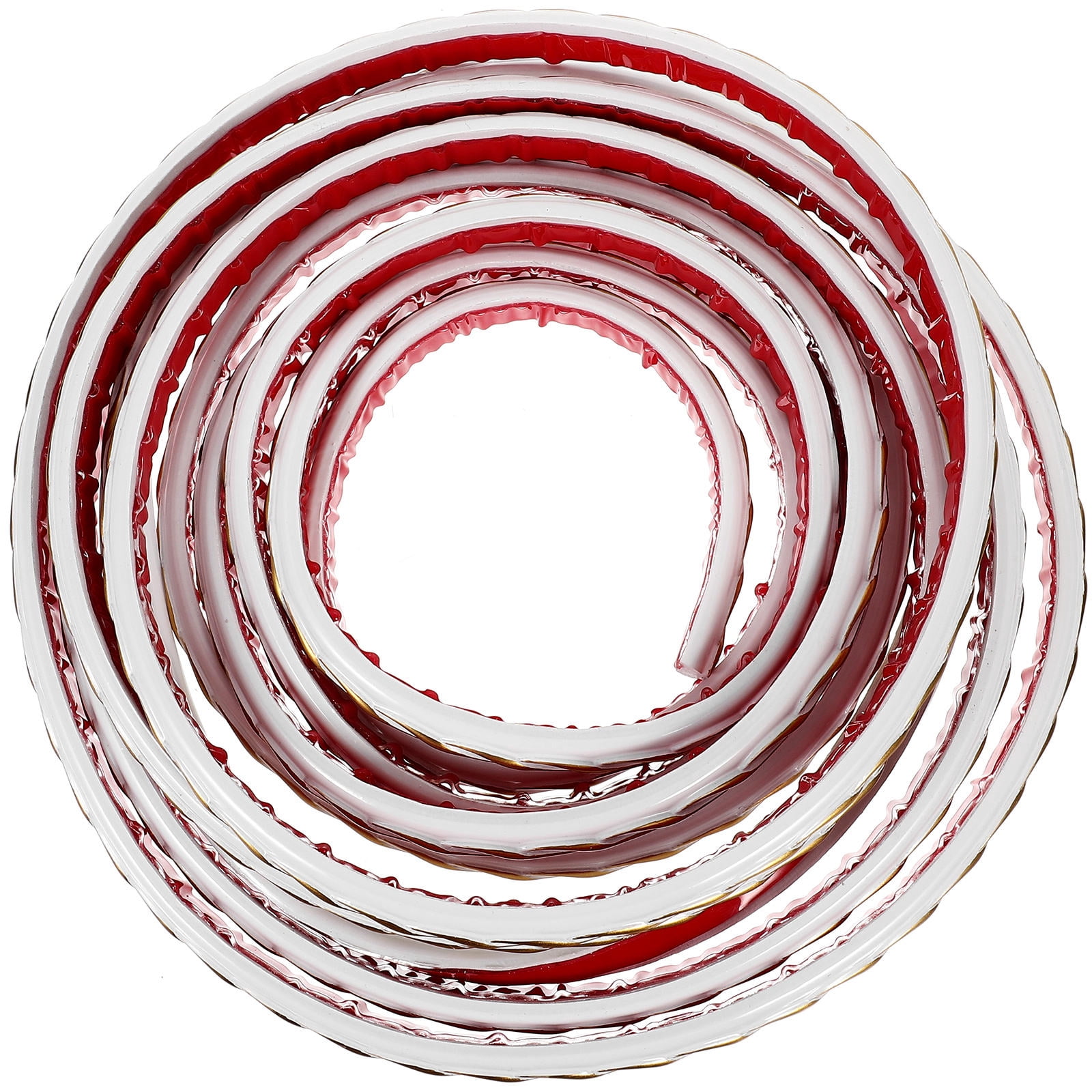 MEIBUTYUP Flexible PVC Trim Molding Set, Self-Adhesive Decorative Strip ...