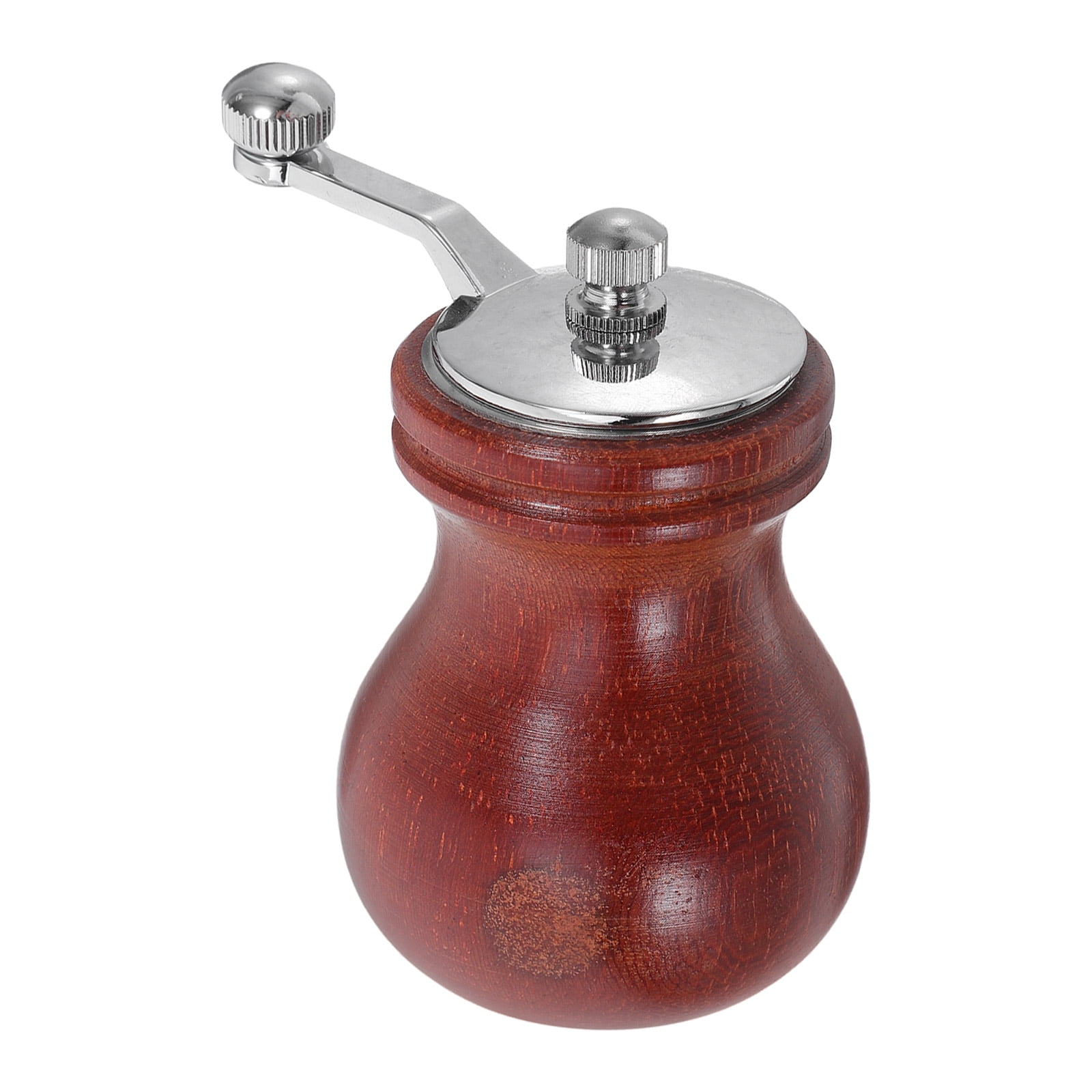 MEIBUTYUP Hand Spice Grinder Ergonomic Design Wood Pepper Mill for ...