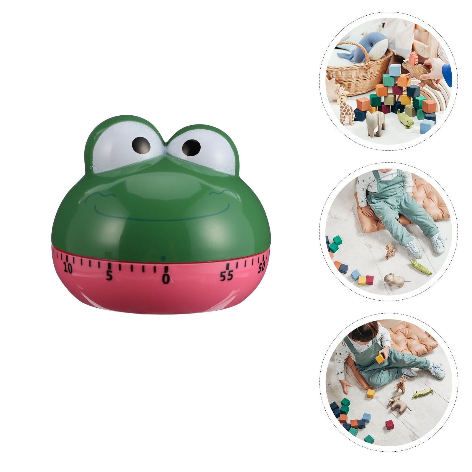 MEIBUTYUP Kitchen Reminder Timer with Cartoon Design in Multi Plastic ...