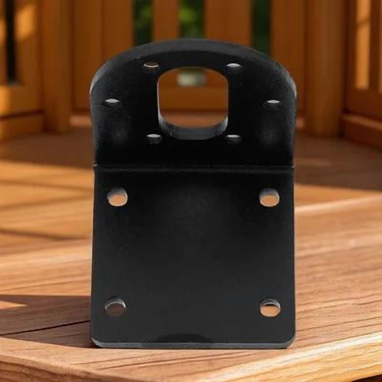 MEIBUTYUP Motor Mounting Stand 37mm DC Gear Motors Black Aluminum 1Pcs ...
