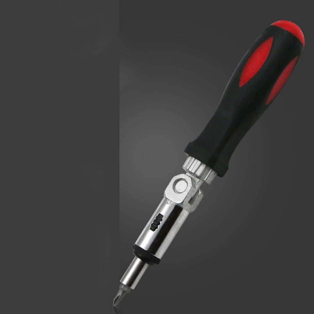 MEIBUTYUP Multi Function Ratchet Screwdriver with Ergonomic Handle and ...