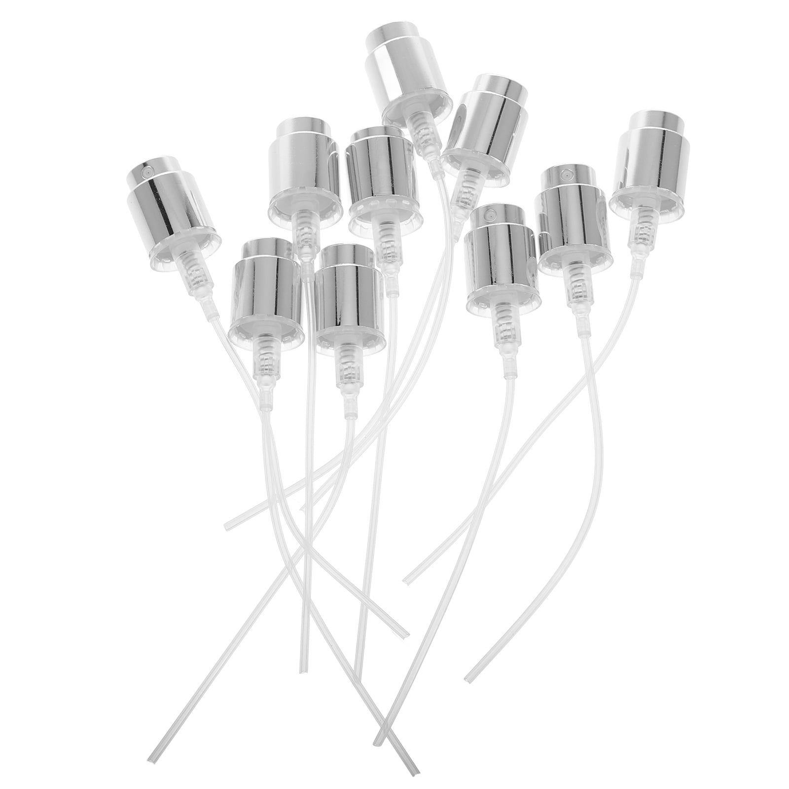 MEIBUTYUP Spray Bottle Nozzle Perfume Bottle Spray Cap Silver 10 ...