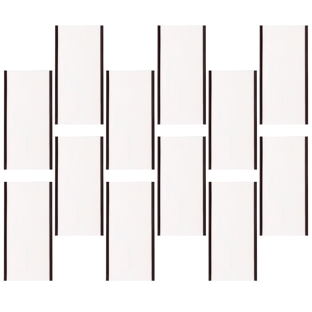 MEIBUTYUP Set of 20 Rubber Magnetic Price Clips for Retail and ...