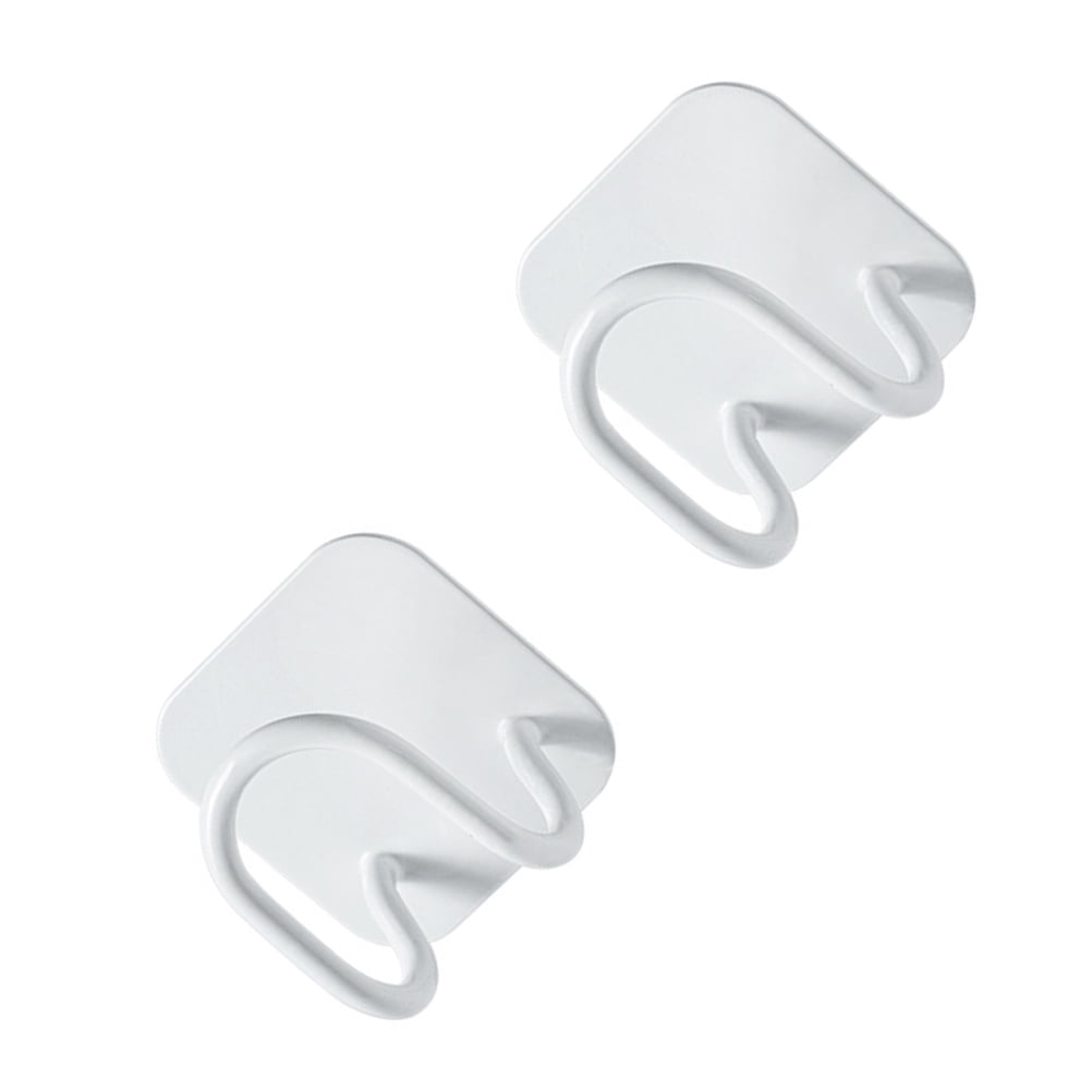 MEIBUTYUP Stainless Steel Wall Hooks, White Pot Lid and Board Hanger ...