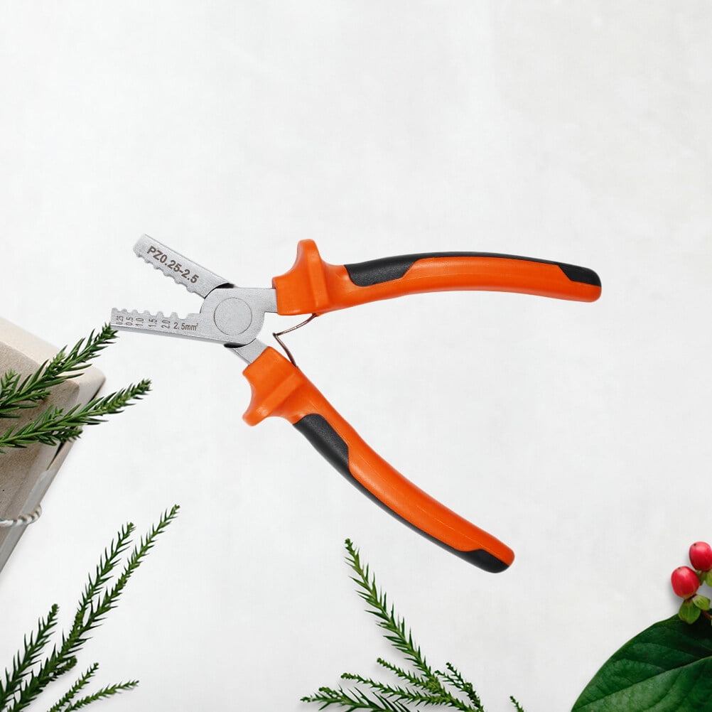 MEIBUTYUP Crimping Clamp Steel Head for Wiring Time-Saving and Durable ...