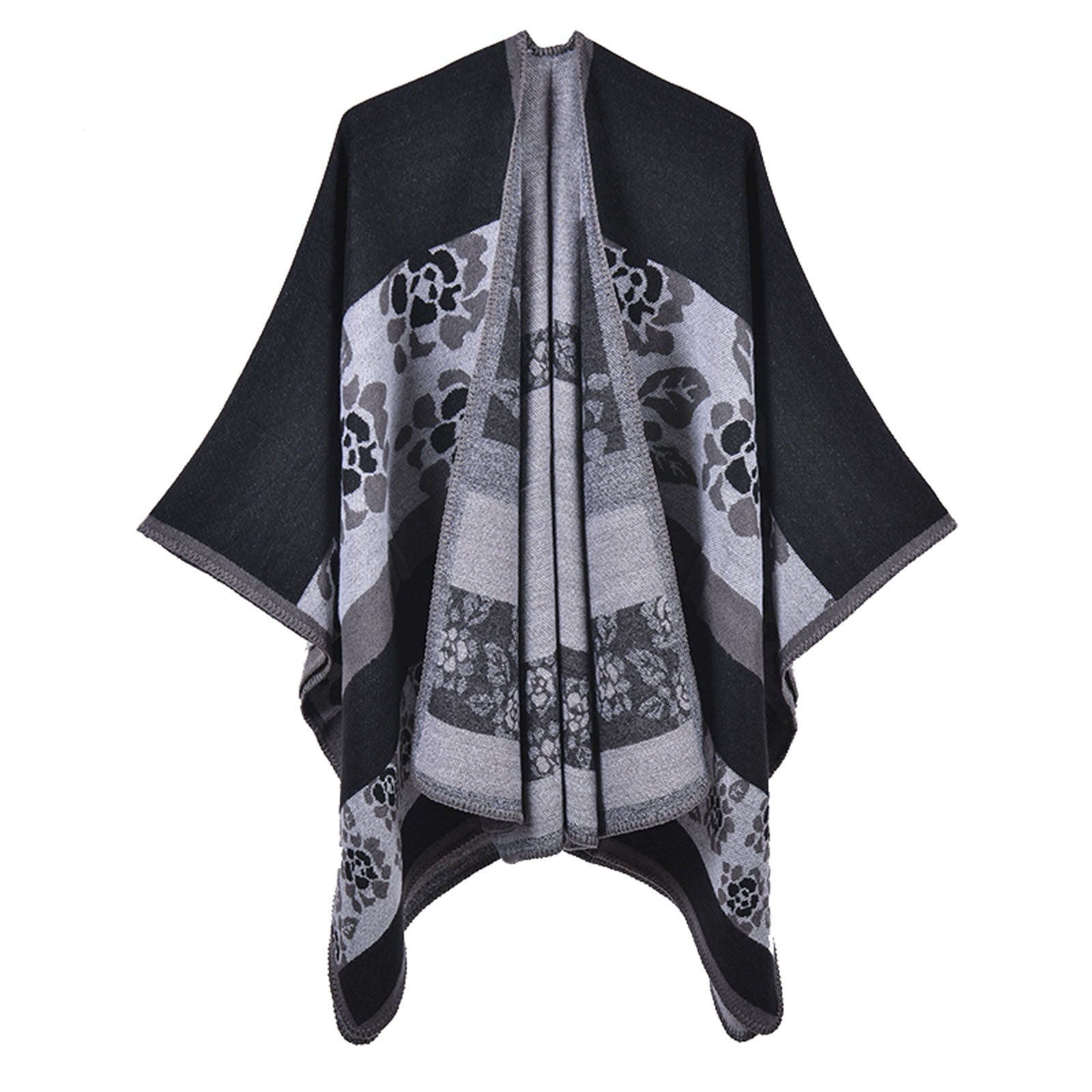 MEICHEN Cape for Pretty Women Fashion Women's Travel Plaid Shawl Wraps ...