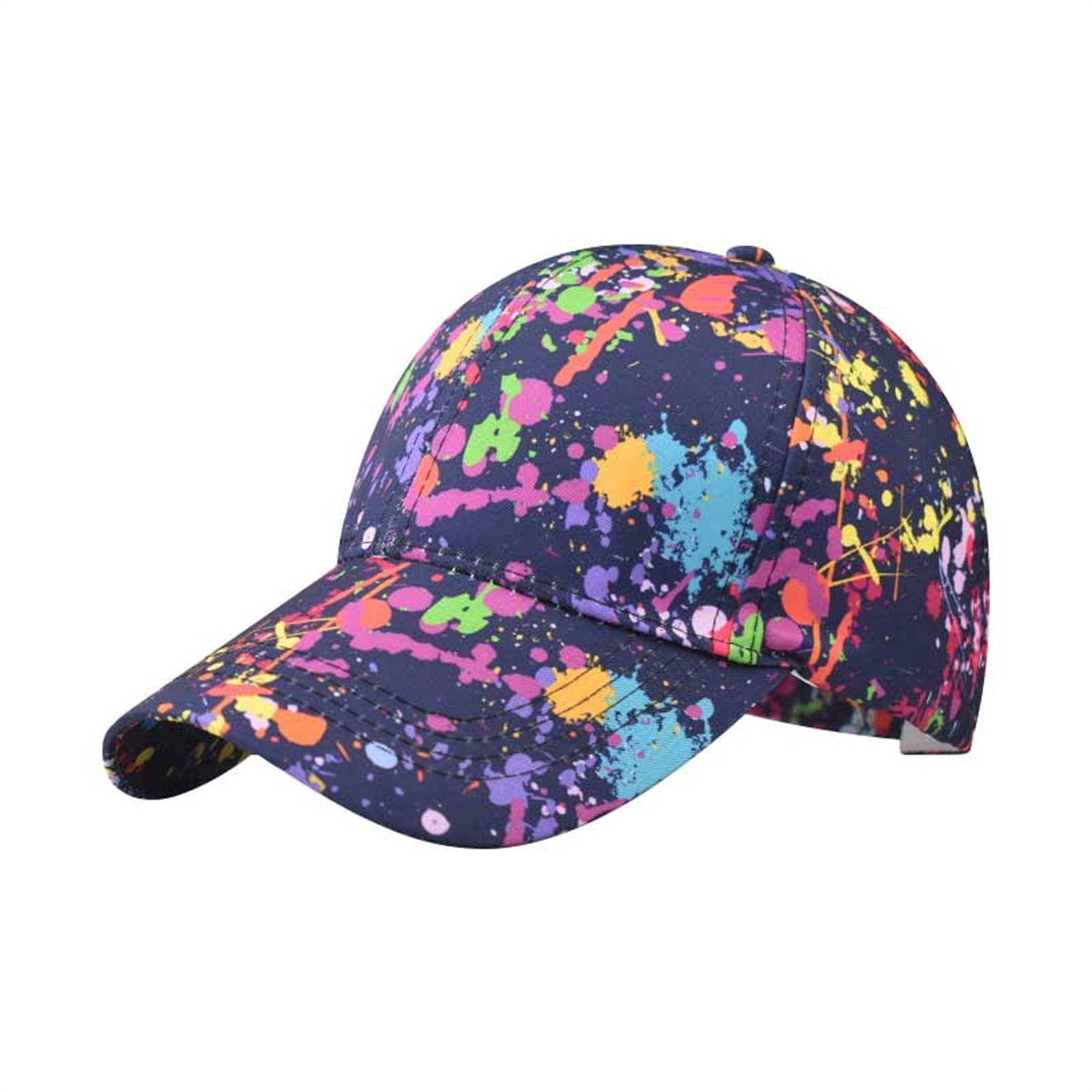 MEICHEN Purple Women's Baseball Caps, Gradient Baseball Cap Casual ...