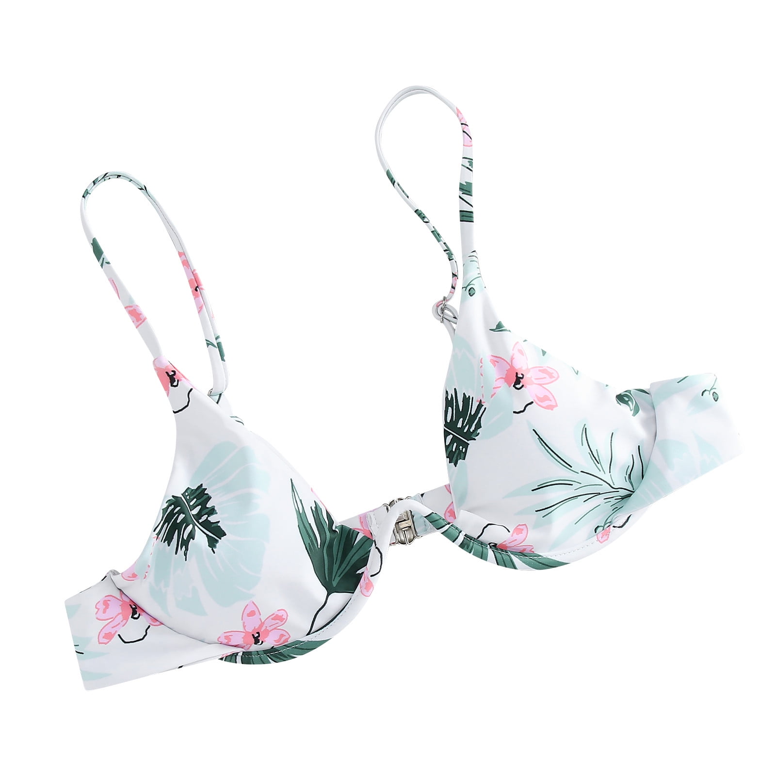 MEICONGIOP Swimsuits Tops Bikini for Women Tank Tie Underwire Floral ...