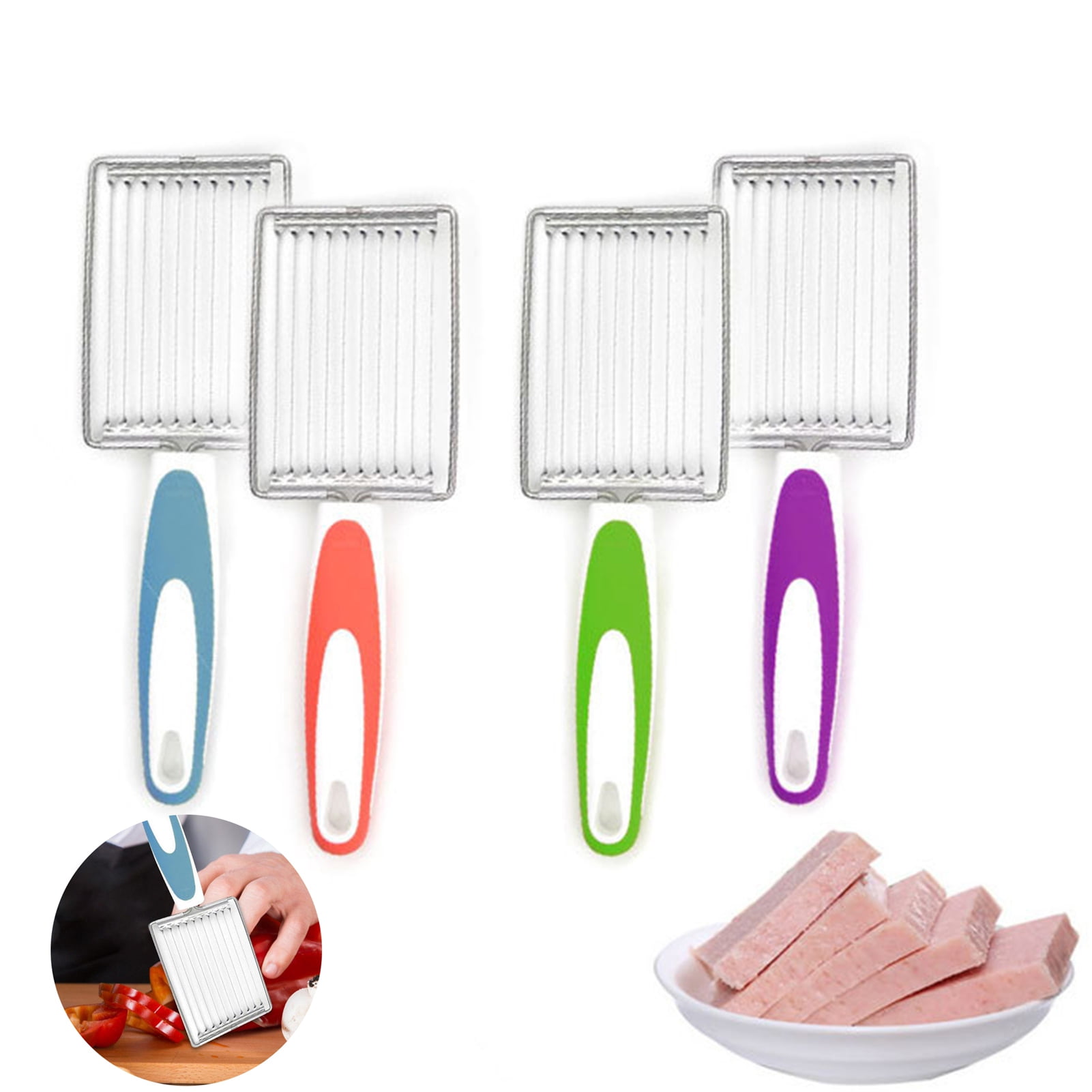 MEIDELI Vegetable Slicer Slice Up Sharp Blade Practical Handheld ...