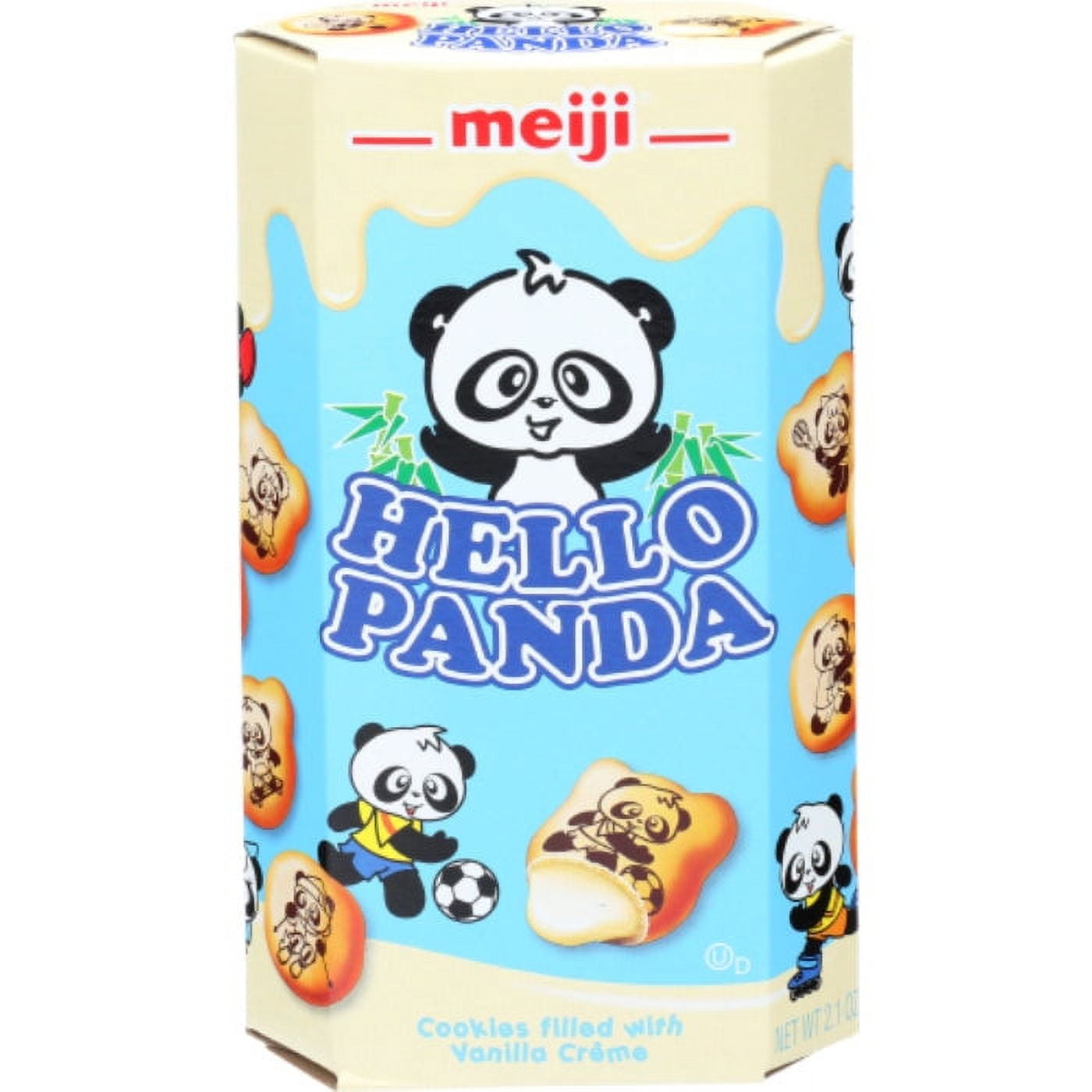 MEIJI COOKIE MILK HELLO PANDA 2.1 OZ - Pack of 10 - Walmart.com