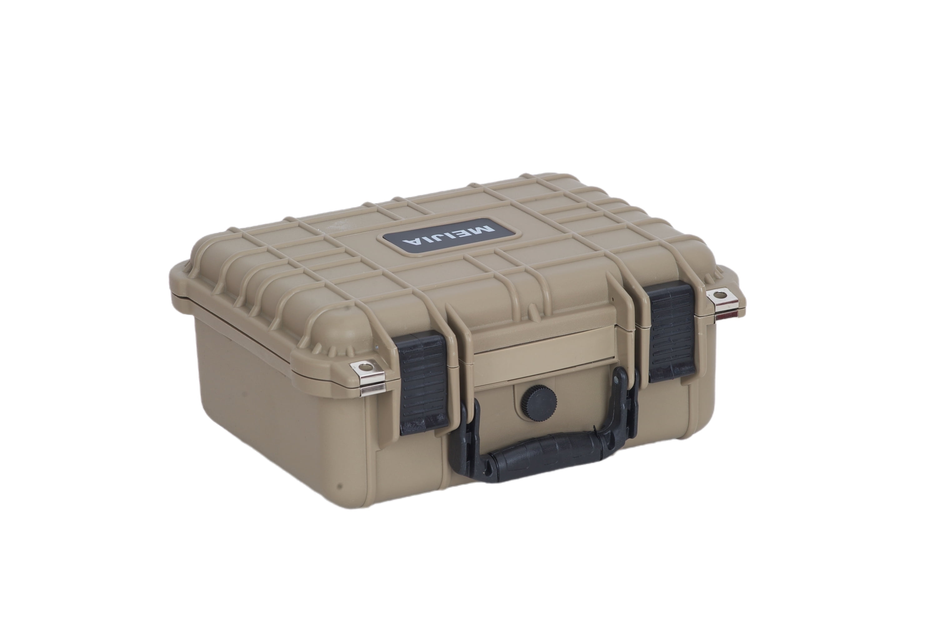 MEIJIA Portable All Weather IP67 Waterproof Hard Case with Foam,Desert ...