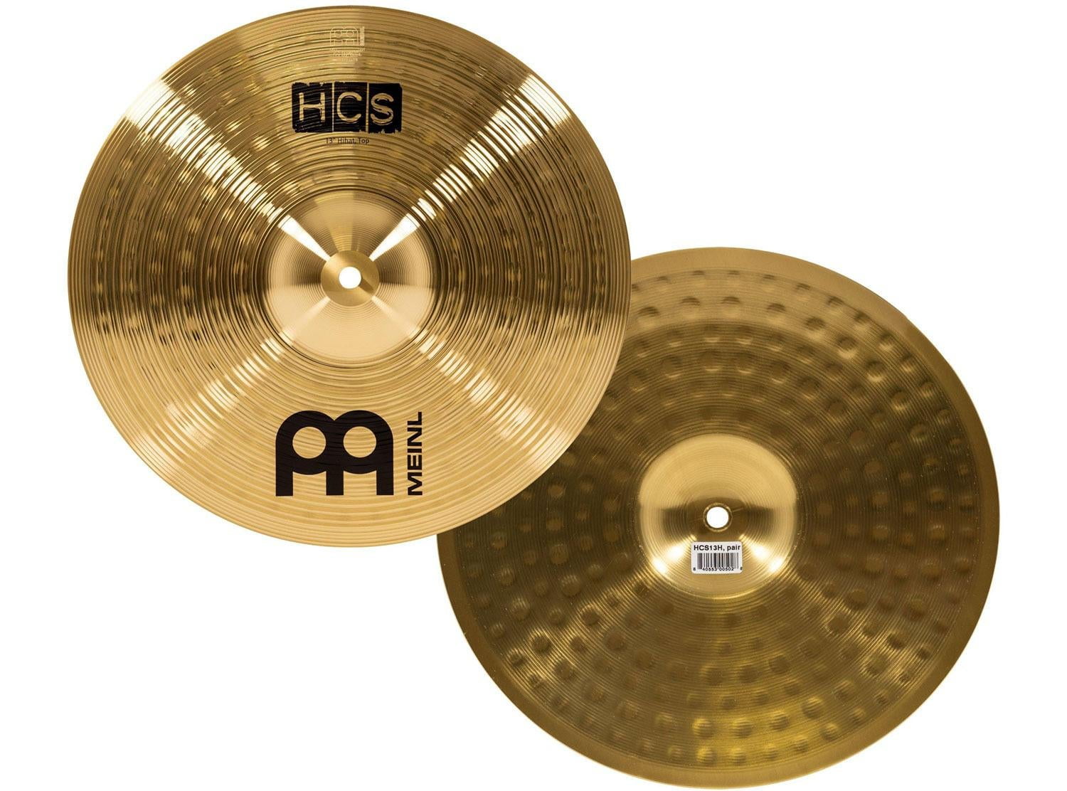 MEINL HCS Hi-Hat Cymbal Pair 13 in. - Walmart.com