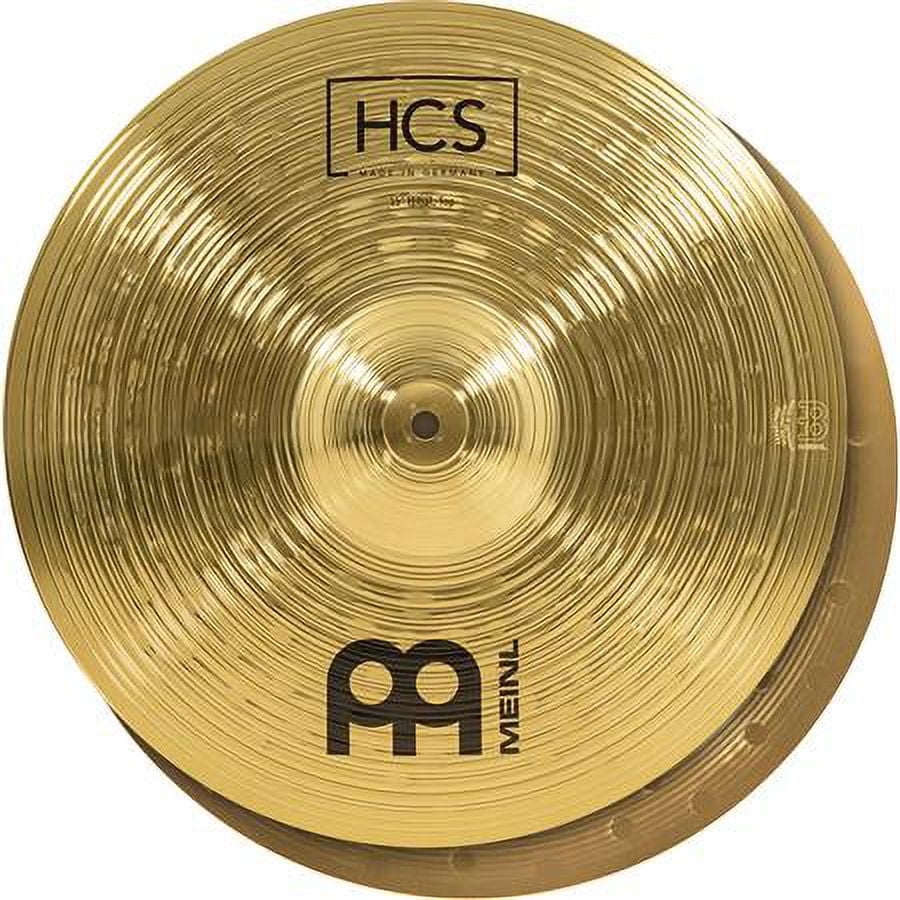 MEINL HCS Hi-Hat Cymbal Pair 15 in. - Walmart.com
