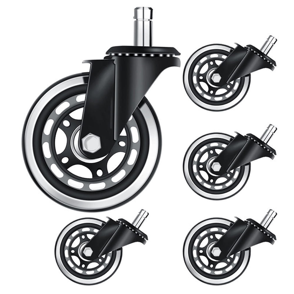 MEIY Office Chair Wheels - Replacement Wheels - Universal Fit 2 Inch ...