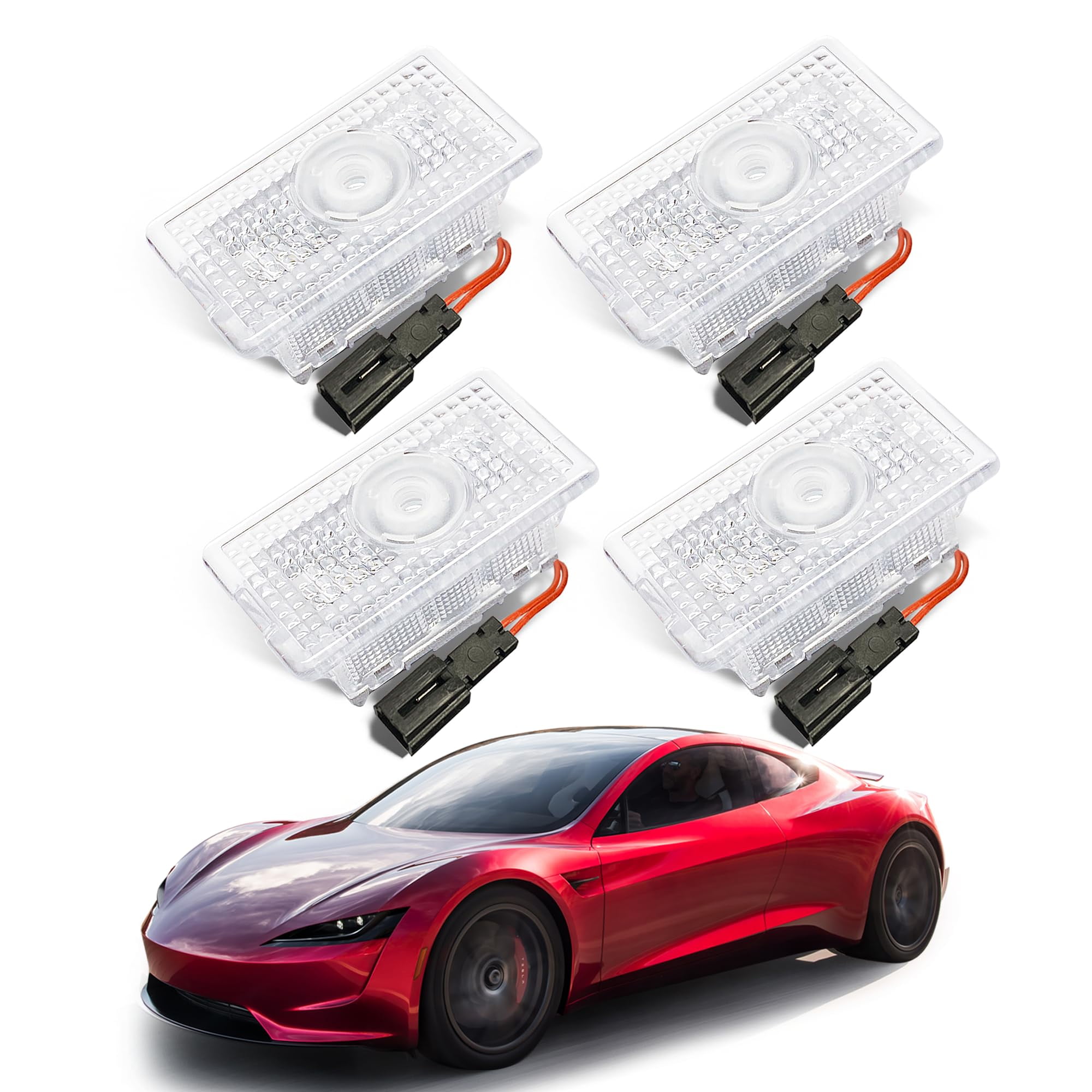 MEJELAKI 2024 Puddle Lights Compatible with Tesla Model Y/3/X/S Updated ...