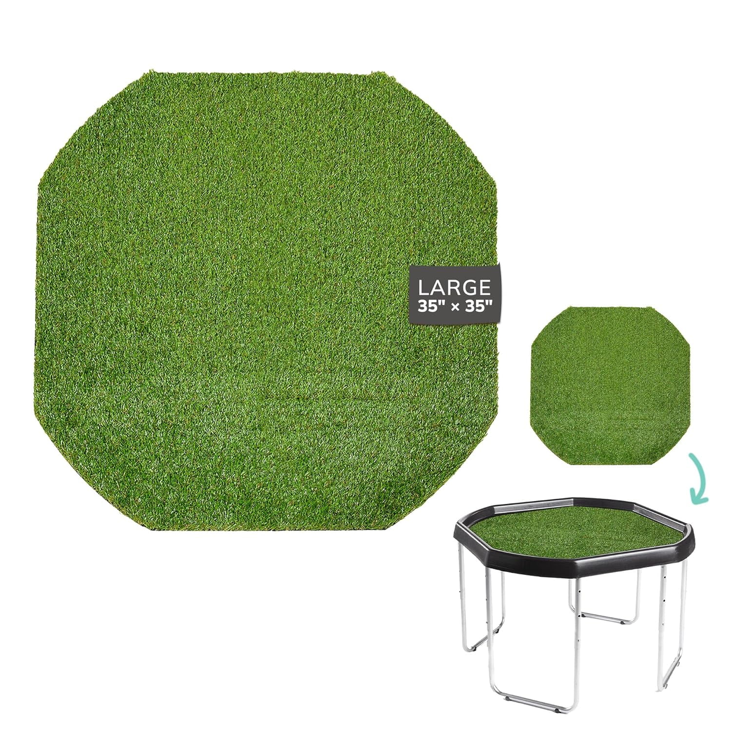 MEKA Artificial Grass Tuff Tray Play Mat (Tuff Tray NOT Included), Tuff ...