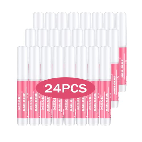 MEKK Nail Glue, Super Strong Nail Glue for Acrylic Nails Long Lasting ...