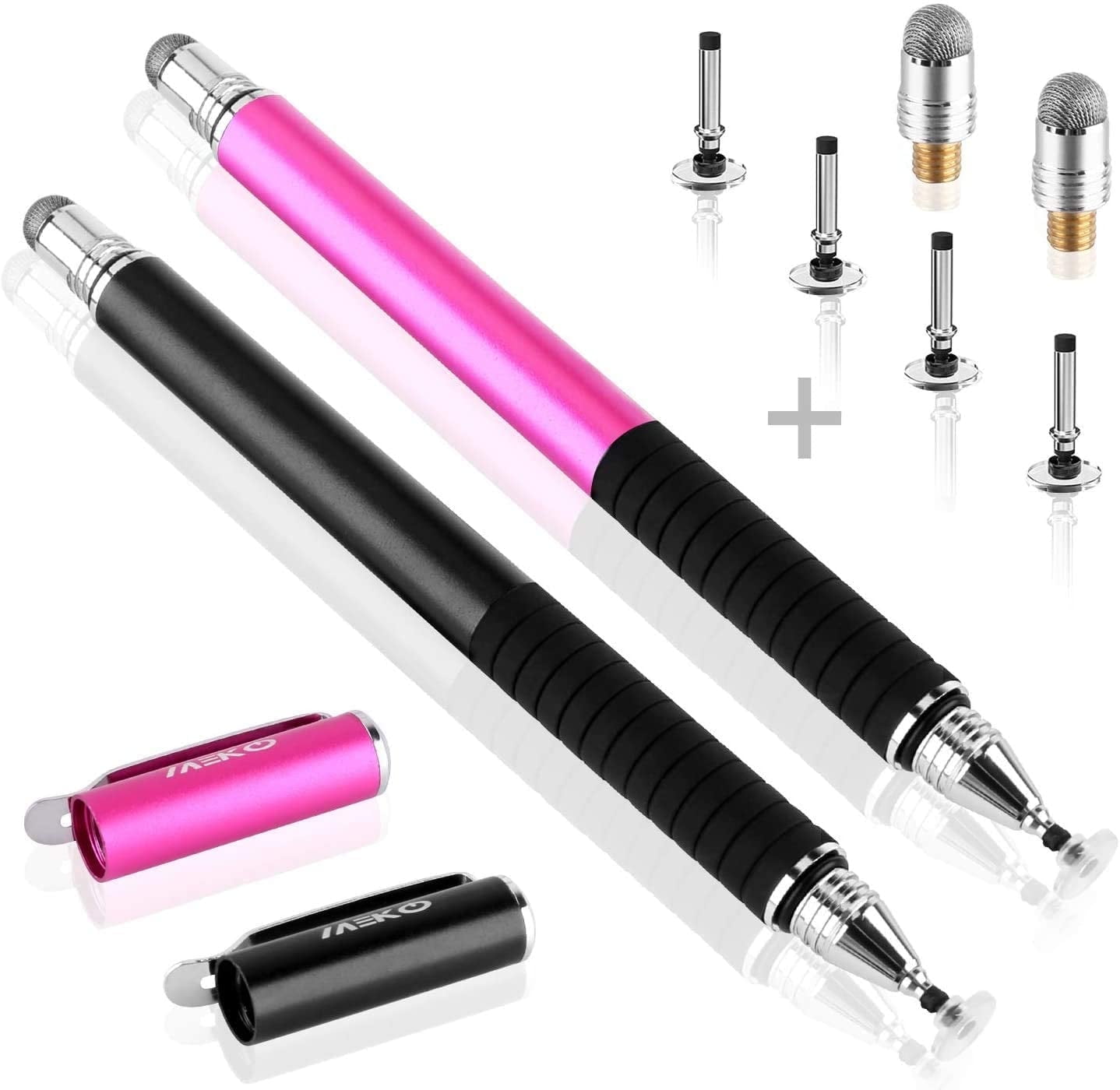 Disc Stylus/Styli Bundle with 4 Replaceable Disc Tips, 2 Replaceable ...