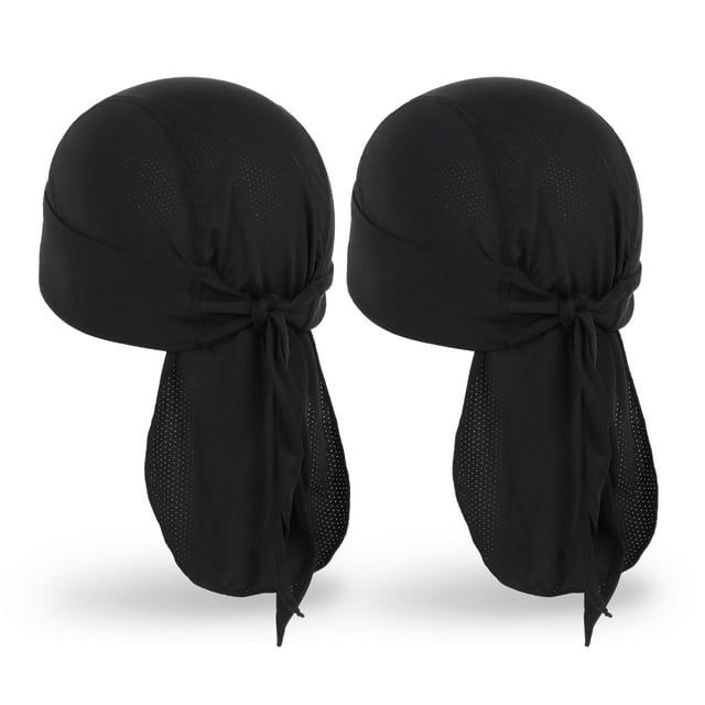 MELASA Cooling Do Rags Skull Cap Helmet Liner, Sweat Head Wraps ...