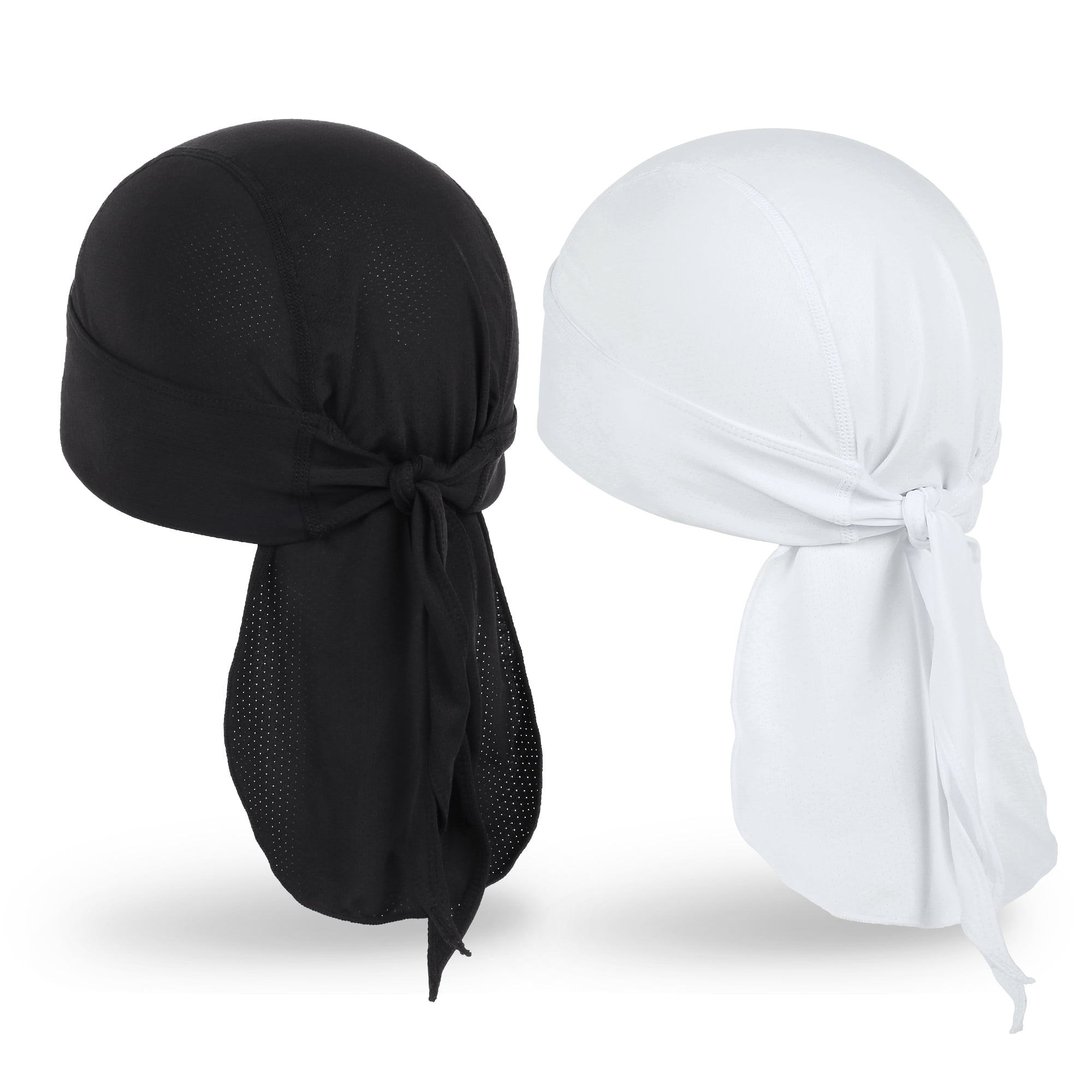 MELASA Cooling Do Rags Skull Cap Helmet Liner, Sweat Head Wraps ...