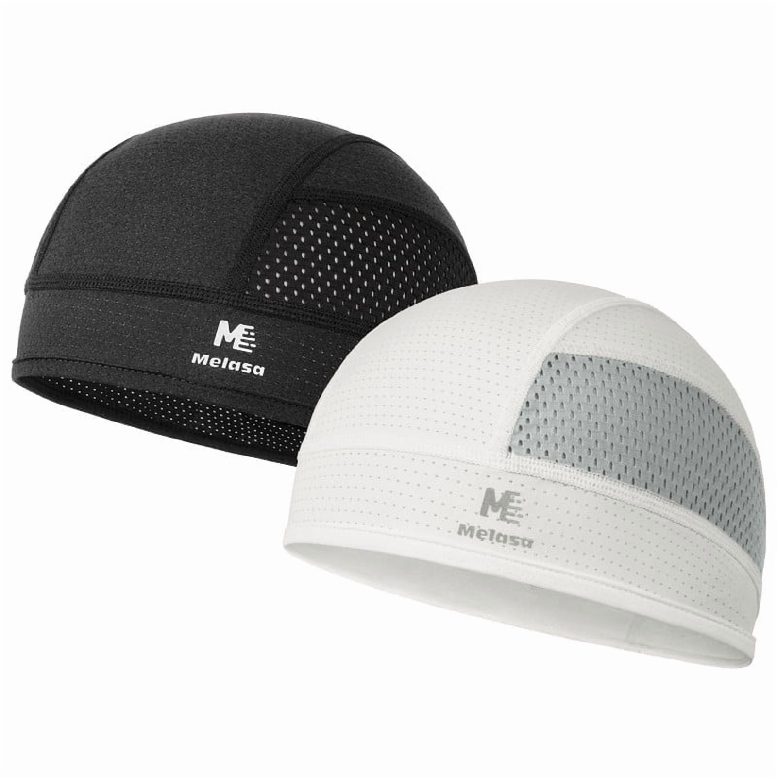 MELASA Cooling Skull Caps, Lightweight Mesh Helmet Liner, Sweat-Wicking ...