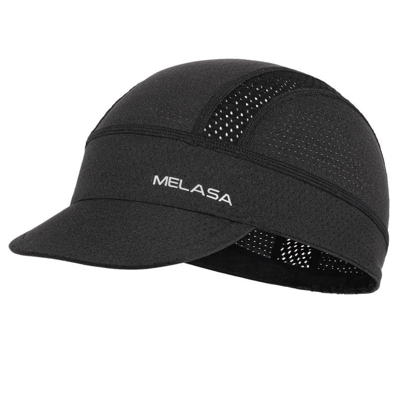 MELASA Cycling Cap, Cooling Skull Cap Helmet Liner with Sun Visor, Sun ...