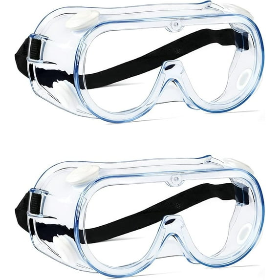 MELASA Safety Goggles ANSI Z87.1, Anti-Fog Protective Lab Goggles, Eye Protection Goggles ...