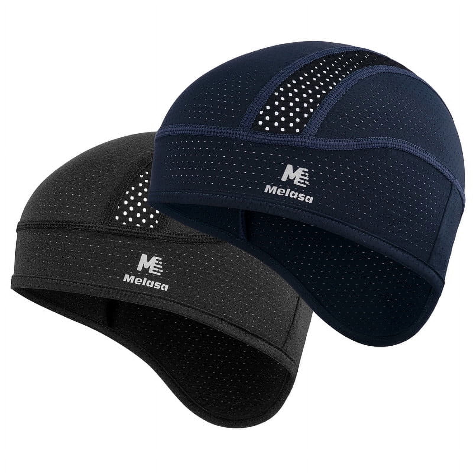 MELASA Skull Cap Cooling Helmet Liner, Hard Hat Shade Beanie ...