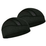3 Pack Cooling Skull Cap Helmet Liner Sweat Wicking Cycling Running Hat ...