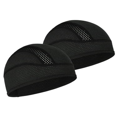 3 Pack Cooling Skull Cap Helmet Liner Sweat Wicking Cycling Running Hat ...