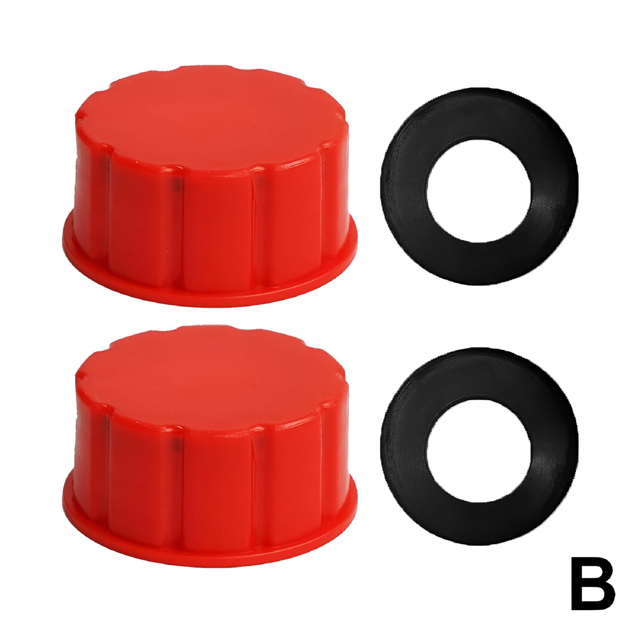 MELIVO 1/2/3/5-Gallon Gas Can Cap Replacement Coarse Thread Lid ...