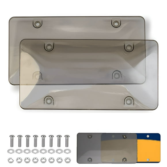 Clear License Plate Covers in License Plate Covers - Walmart.com