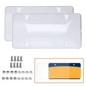 Tinted License Plate Covers in License Plate Covers - Walmart.com