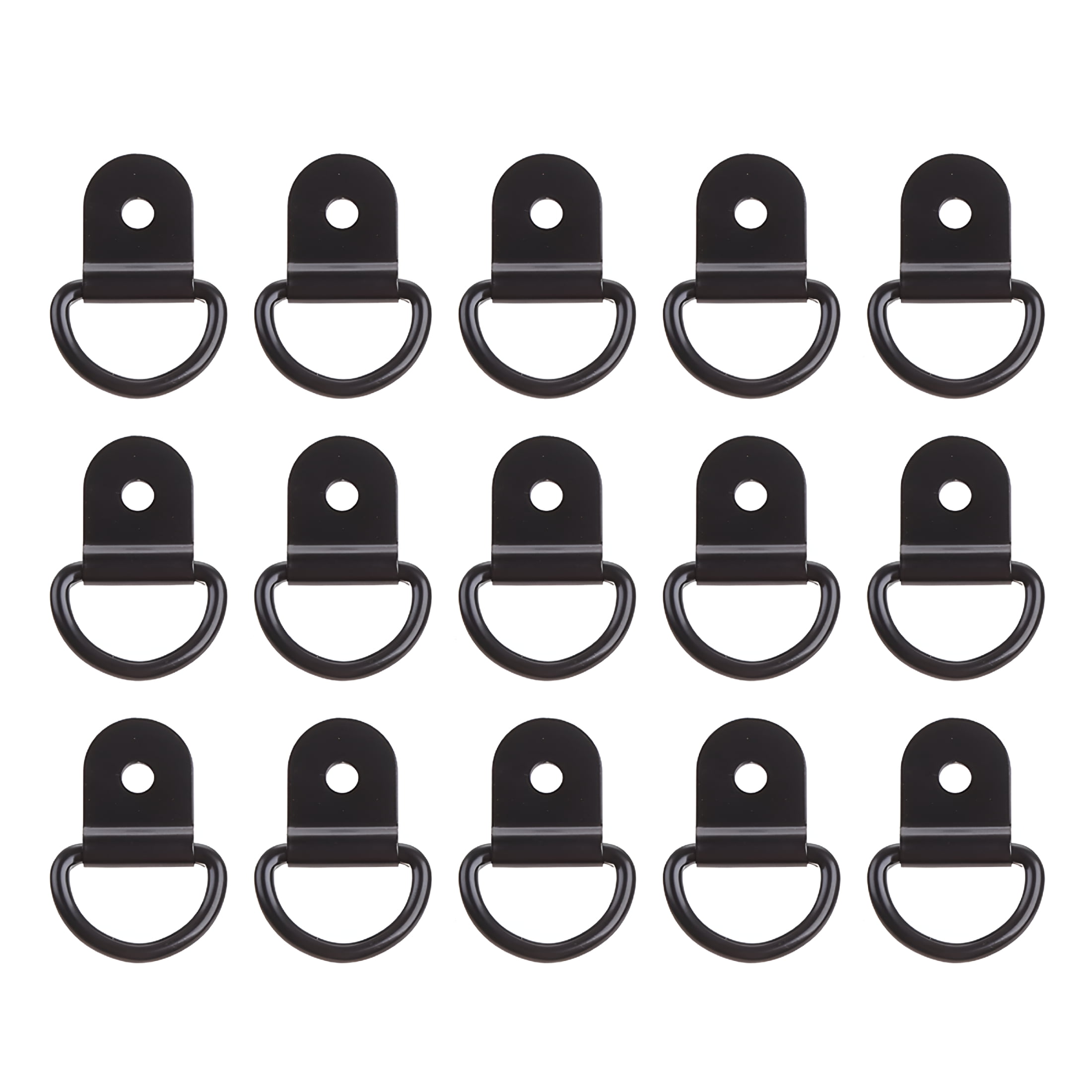 MELIVO 20Pcs Metal Tie Down Anchor Ring Trailer Truck D Shaped Hook ...
