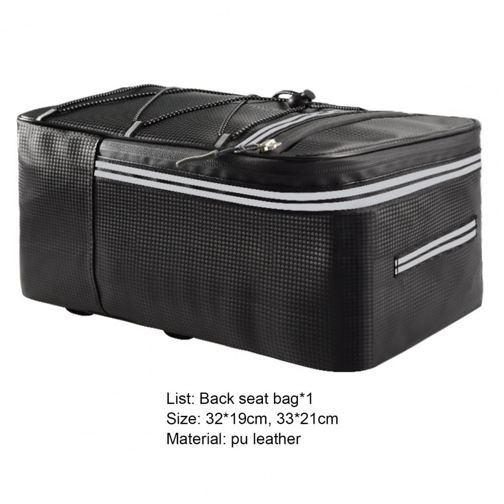 MELIVO Back Rear Seat Bike Pannier, 15L Capacity - Walmart.com