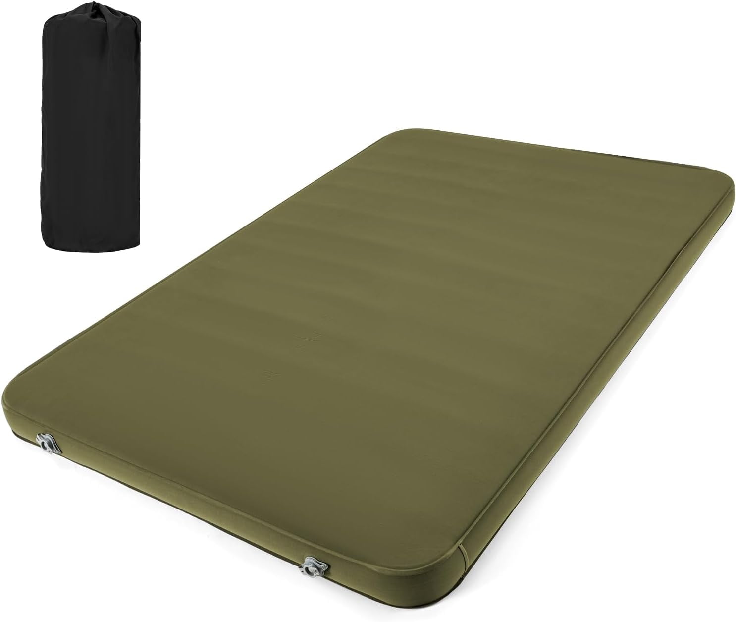 MELLCOM Thick Self Inflating Sleeping Pad, Foam Camping Mattress with ...