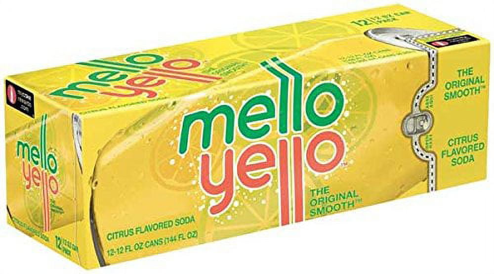 MELLO YELLO SODA CITRUS 12 OZ CANS 12 PACK - Walmart.com