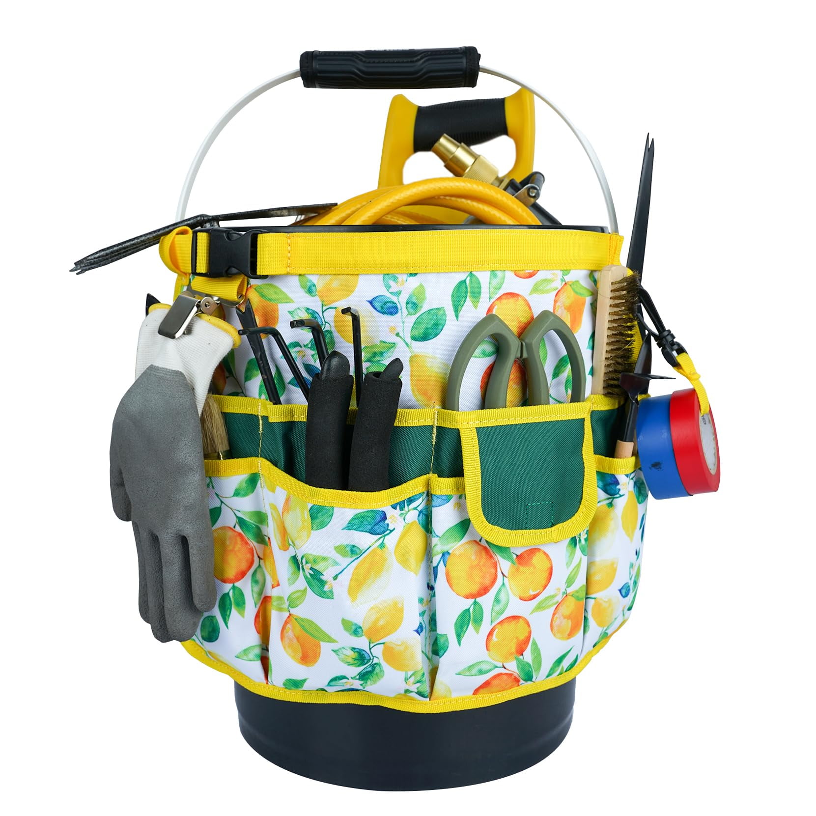 MELOTOUGH 5 Gallon Bucket Tool Organizer for Garden Tools Bucket Caddy ...