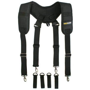 MELOTOUGH Magnetic Suspenders With Detachable Phone Holder Foam ...