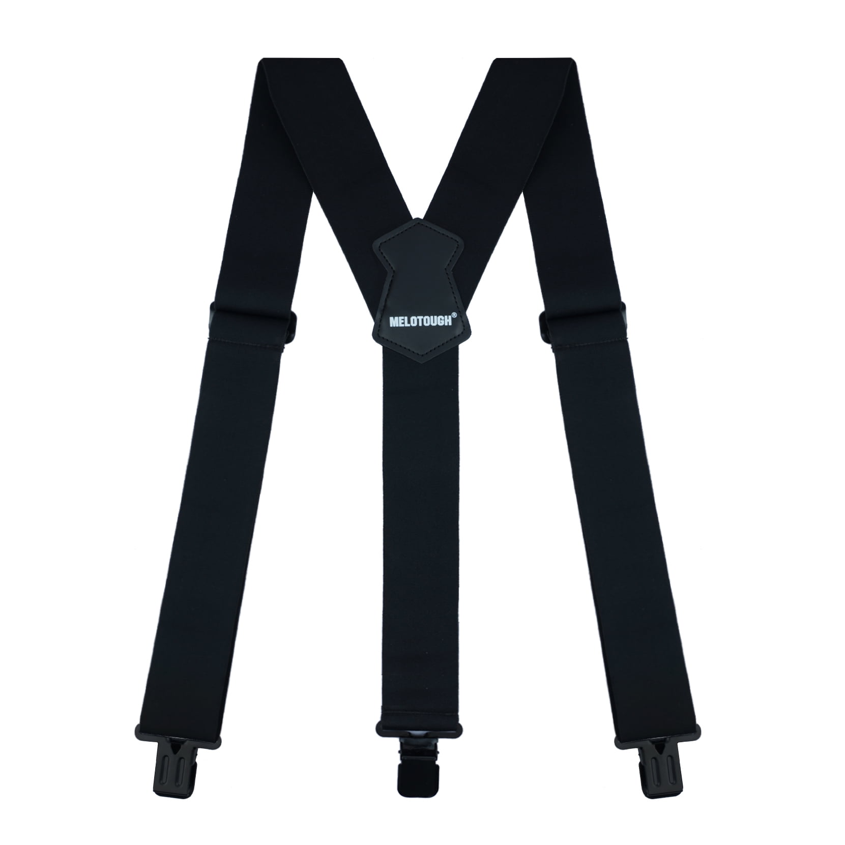MELOTOUGH Men's Suspenders 2 Inch Wide Elastic Y Back Suspenders for ...