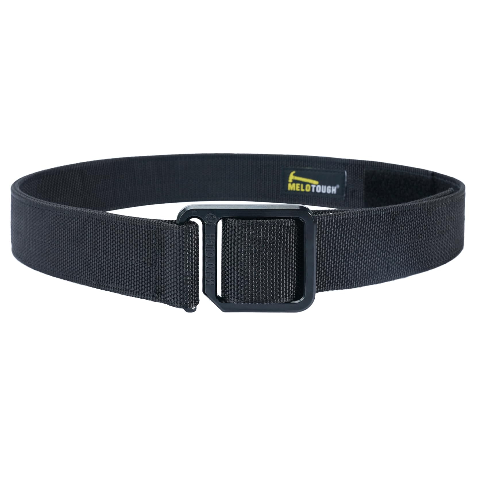 MELOTOUGH Modular EDC Tool Belt - 1.75 Inch Adjustable Black Nylon Work Belt with Metal Buckle ...