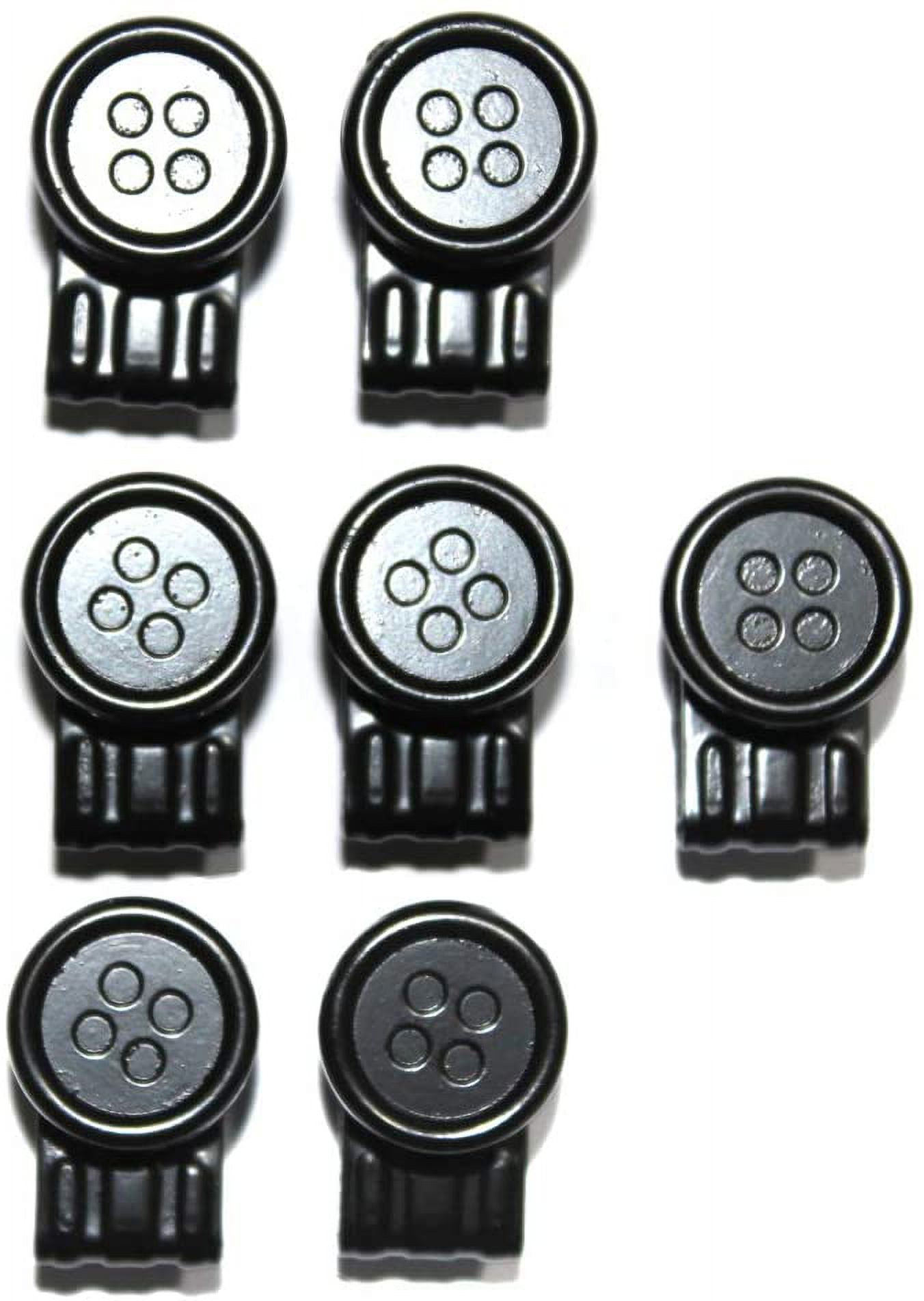 MELOTOUGH Supenders Botton Movable No Sew Button End Brace Clips Set of ...