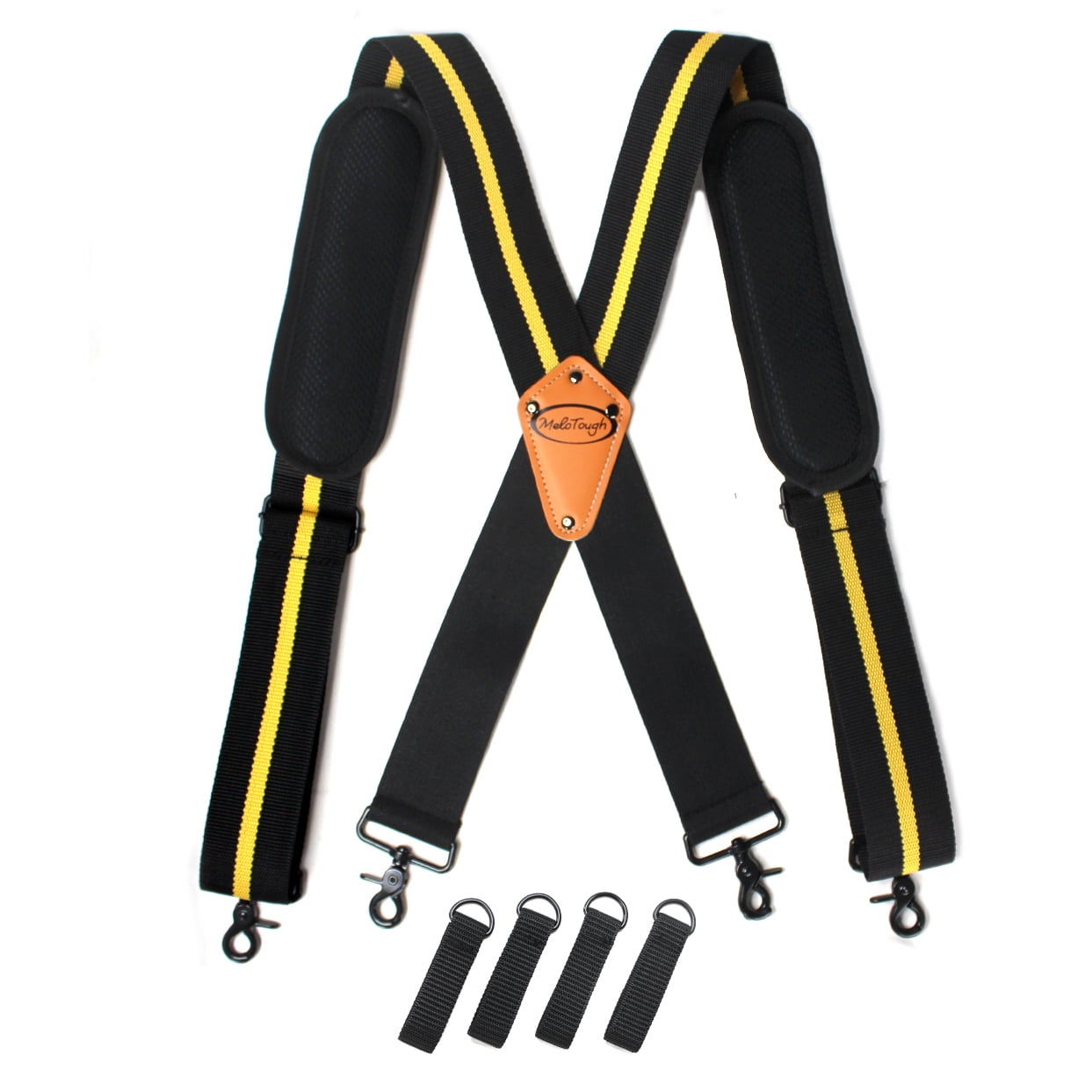 MELOTOUGH Tool Belt Suspenders Tool Harness for Heavy Duty Work Movable ...