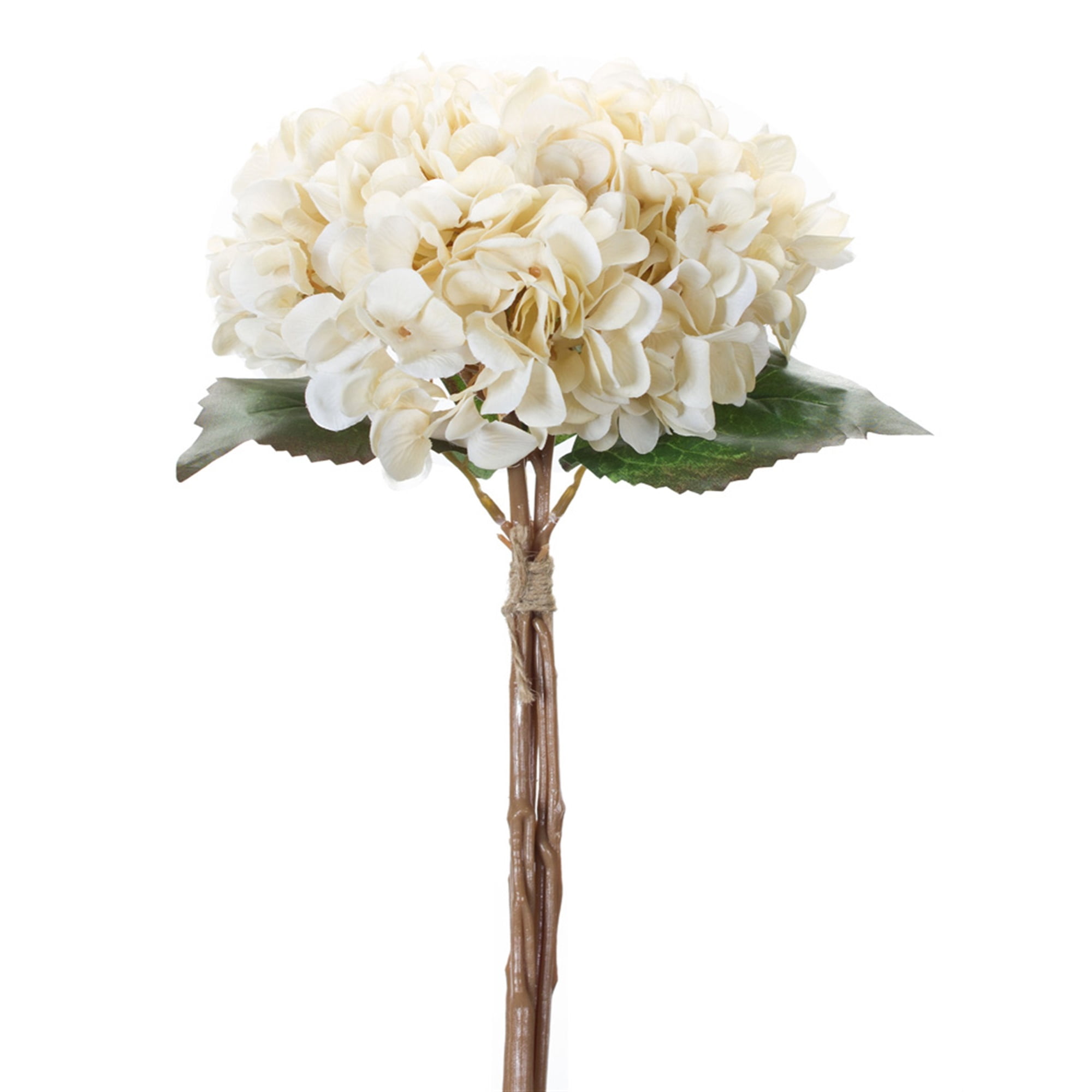 Melrose International DS 14.5 in. Polyester Hydrangea Bundle - Teal ...