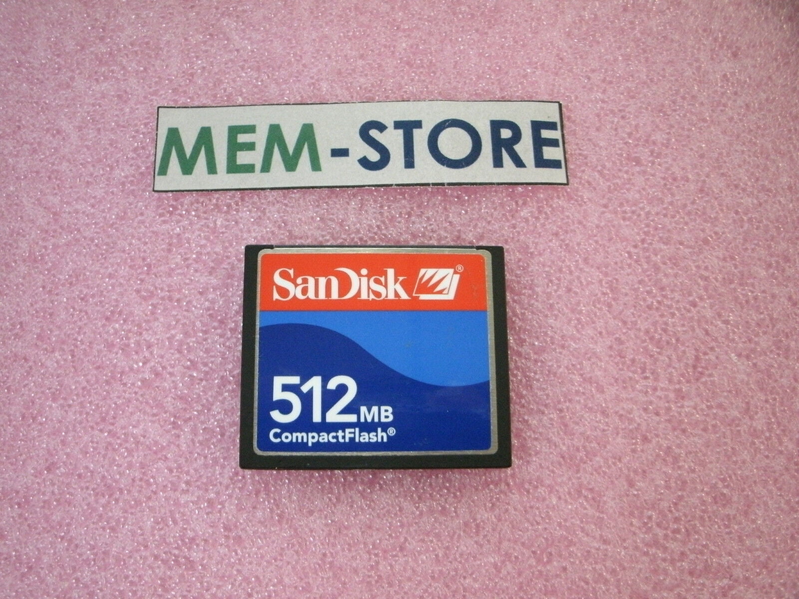 MEM-3800-512CF 512MB Sandisk Compact Flash Memory for Cisco 3825 3845 ...
