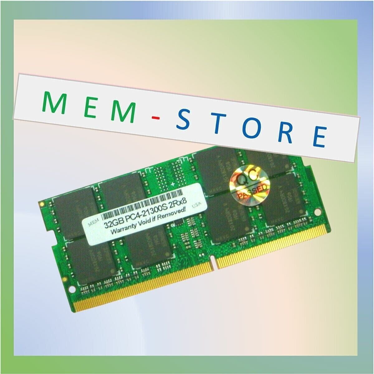 MEM-DR432L-HL01-SO26-MB 32GB DDR4-2666 SODIMM RAM Memory Supermicro MBD ...