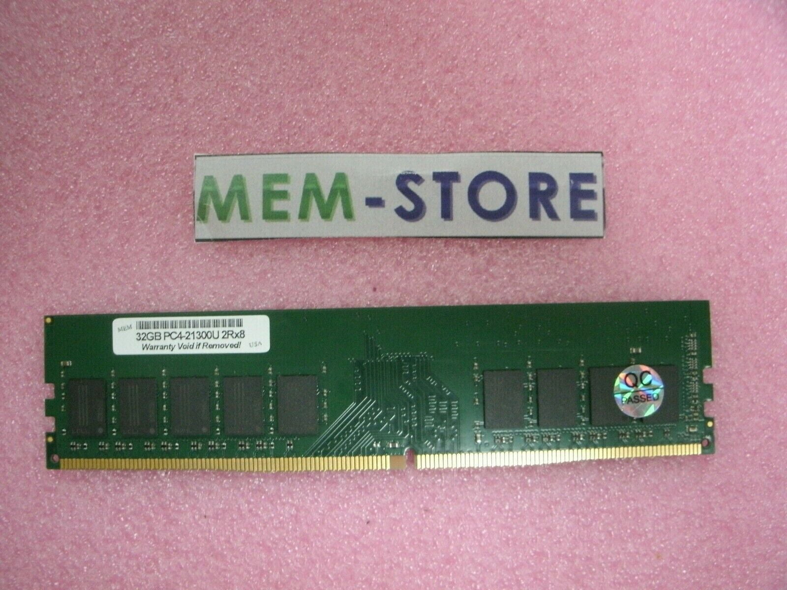 MEM-DR432L-SL01-UN26-MB 32GB DDR4-2666 UDIMM Memory RAM for MBD-C7C242 ...